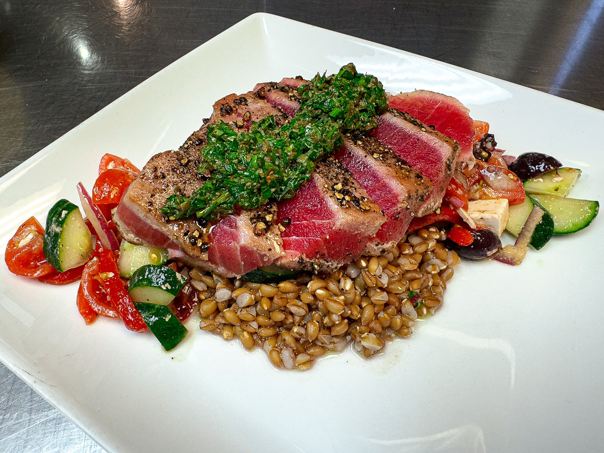 Mediterranean Yellow Fin Tuna Steak | Butcher & Baker Provisions